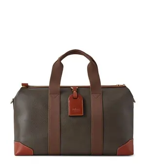 Mulberry Heritage Clipper Holdall Green