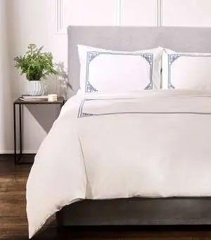PETER REED Trawden Duvet Cover Set - White