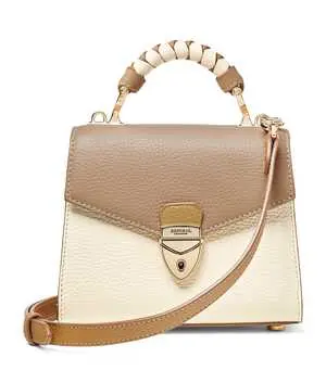 ASPINAL OF LONDON Mini Mayfair Top-handle Bag - Neutral