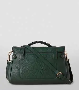 Mulberry Leather Alexa Crossbody Bag - Green