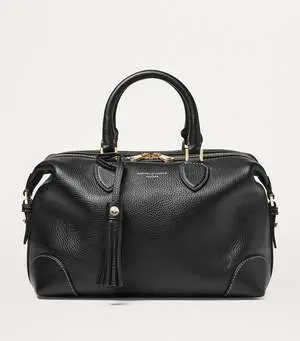 ASPINAL OF LONDON Midi The Hudson Bowling Bag - Black