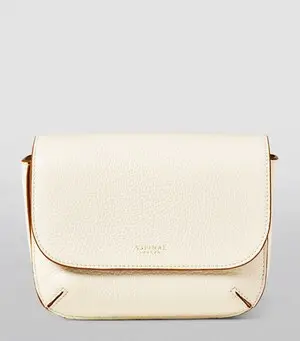ASPINAL OF LONDON Leather Ella Cross-body Bag - Neutral