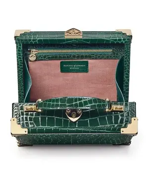 ASPINAL OF LONDON Mini Trunk Clutch Bag