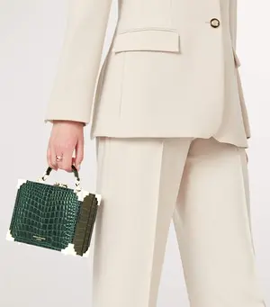 ASPINAL OF LONDON Mini Trunk Clutch Bag