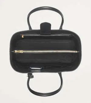 ASPINAL OF LONDON Leather London Tote - Black