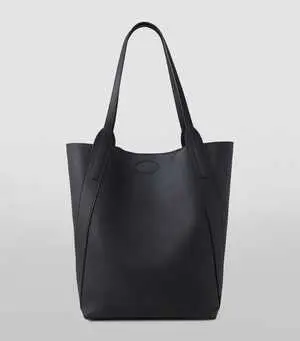Mulberry Leather North South Bayswater Tote - Black