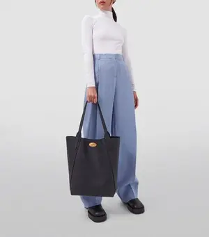Mulberry Leather North South Bayswater Tote - Black