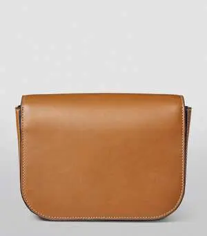 ASPINAL OF LONDON Leather Ella Cross-body Bag - Brown