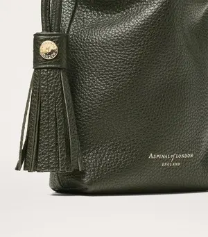 ASPINAL OF LONDON Soho Leather Cross-body Pouch - Green