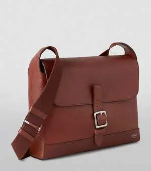 Mulberry Small Leather Chiltern Messenger Bag - Brown