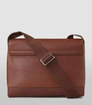 Mulberry Small Leather Chiltern Messenger Bag - Brown