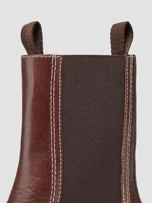 LOEFFLER RANDALL Nat 60mm Western Ankle Boots
