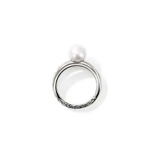 John Hardy Essential Pearl Ring - Sterling Silver