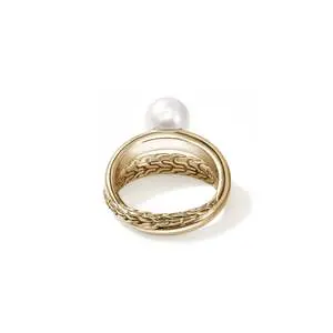 John Hardy Essential Pearl Ring - Gold