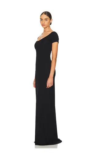 SID NEIGUM Off-shoulder Cutout Maxi Dress