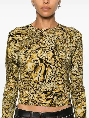 Just Cavalli Leopard-print Sweater