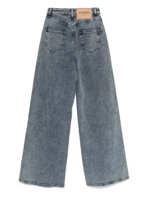 Iceberg Five-pocket Flared Jeans