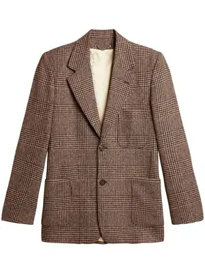 GOLDEN GOOSE Checked Blazer