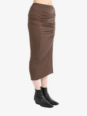 Rick Owens Svita Skirt - Brown