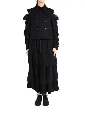 Noir Kei Ninomiya Wrinkled Jacket