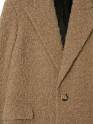 Burberry Buttoned Tailored Coat
