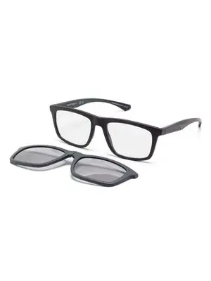 Emporio Armani Interchangeable Lens Glasses - Grey