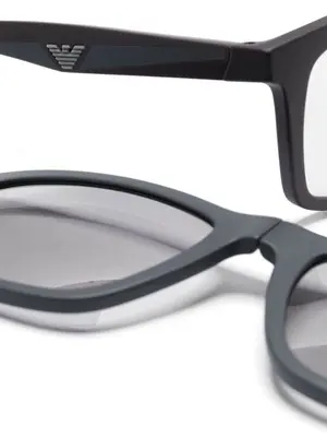 Emporio Armani Interchangeable Lens Glasses - Grey