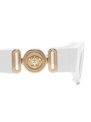 Versace Medusa Biggie Sunglasses - White
