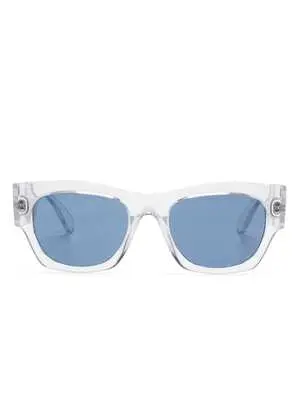 Versace Medusa Head-plaque Sunglasses - White