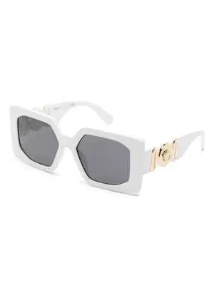 Versace Medusa Plaque Sunglasses - White