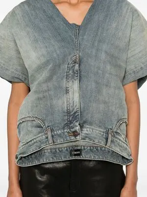 Balenciaga Denim Pants Top