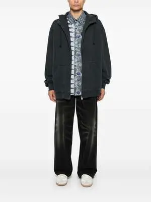 MAISON MARGIELA Embroidered Logo Hoodie