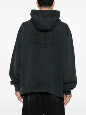 MAISON MARGIELA Embroidered Logo Hoodie