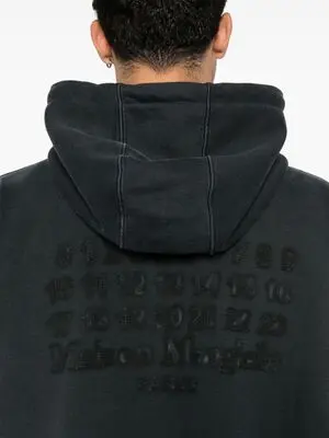 MAISON MARGIELA Embroidered Logo Hoodie
