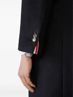 Thom Browne Notched-collar Coat