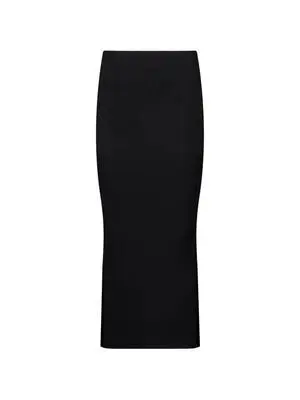 Thom Browne Wool Hobble Maxi Skirt