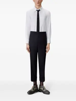 Thom Browne Logo-appliqué Shirt