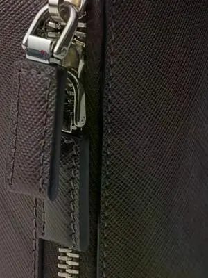 Prada Saffiano Leather Bag - Brown