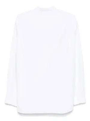 Comme Des Garçons Pintuck-detail Shirt - White