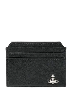 VIVIENNE WESTWOOD Orb-plaque Cardholder - Black