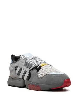 Adidas Zx Torsion Time In Sneakers - Grey