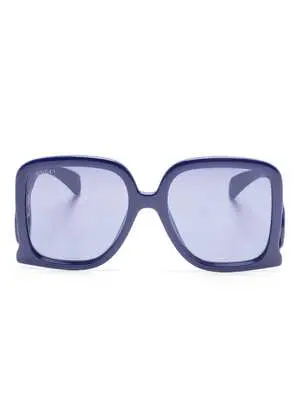 Gucci Oversized Sunglasses - Purple