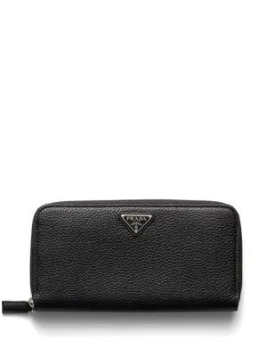 Prada Leather Wallet - Black