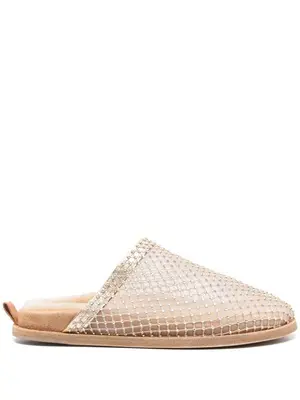 FORTE_FORTE Rhinestone-embellished Slippers