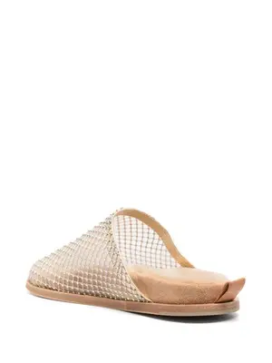 FORTE_FORTE Rhinestone-embellished Slippers