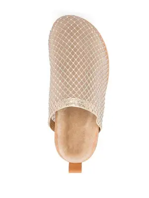 FORTE_FORTE Rhinestone-embellished Slippers