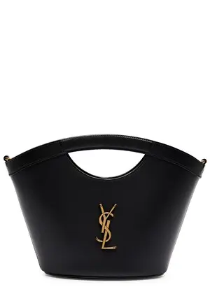 Saint Laurent Celia Mini Leather Top Handle Bag