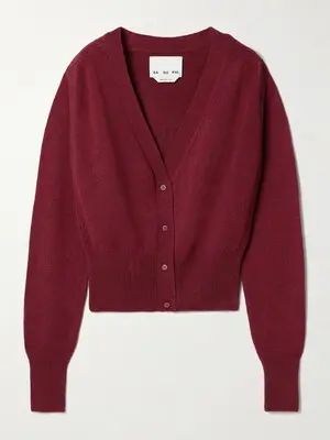 Sasuphi Ribbed Cashmere Cardigan