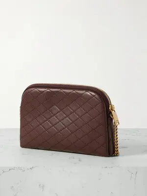 Saint Laurent Gaby Shoulder Bag - Burgundy