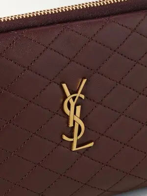 Saint Laurent Gaby Shoulder Bag - Burgundy